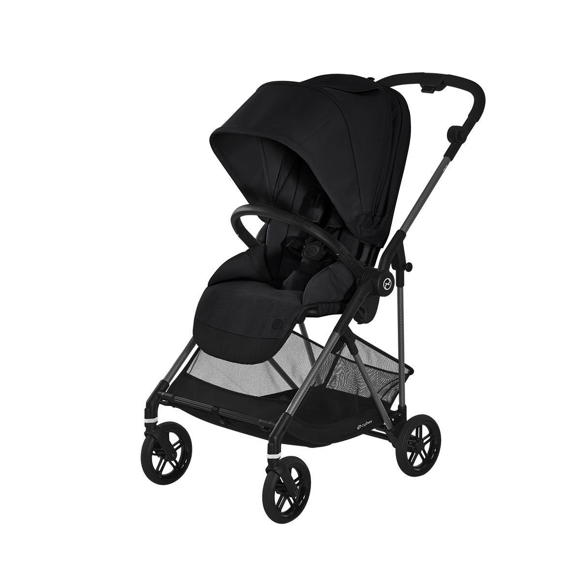Cybex Melio Stroller-Carbon/Deep Black (2021) - Everything Baby