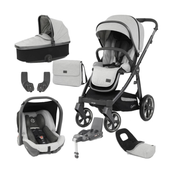 BabyStyle Oyster 3 City Grey Finish Luxury Capsule Travel System ...