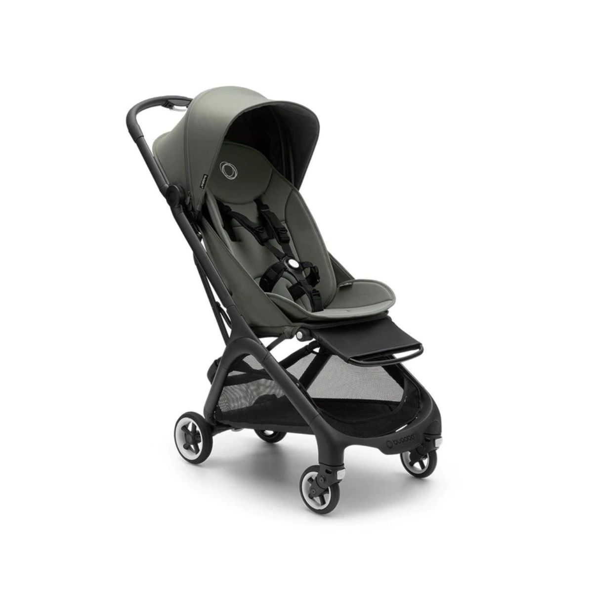 Bugaboo Butterfly Compact Folding Pushchair-Black/Forest Green ... Bugaboo Butterfly Compact Folding Pushchair-Black/Forest Green ...