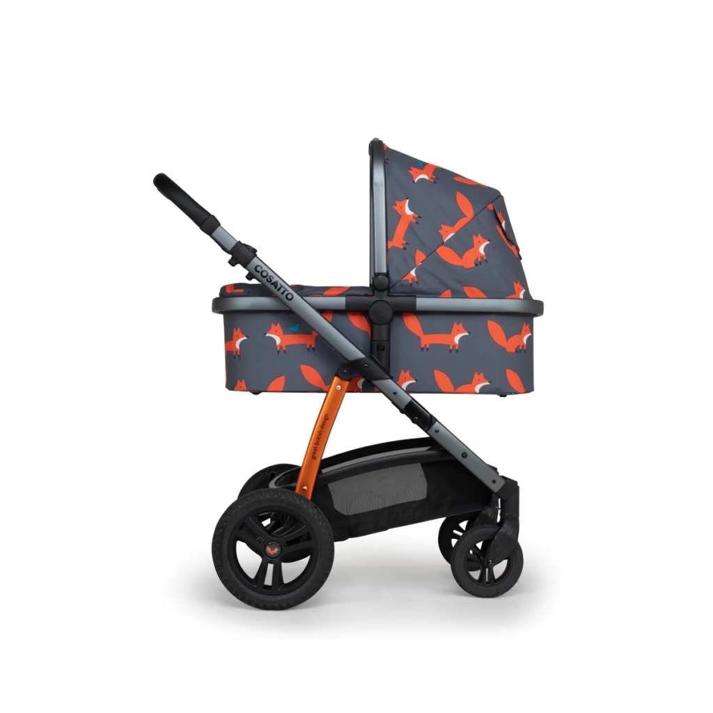 Cosatto Wow 2 Pram and Pushchair-Charcoal Mister Fox - Everything Baby