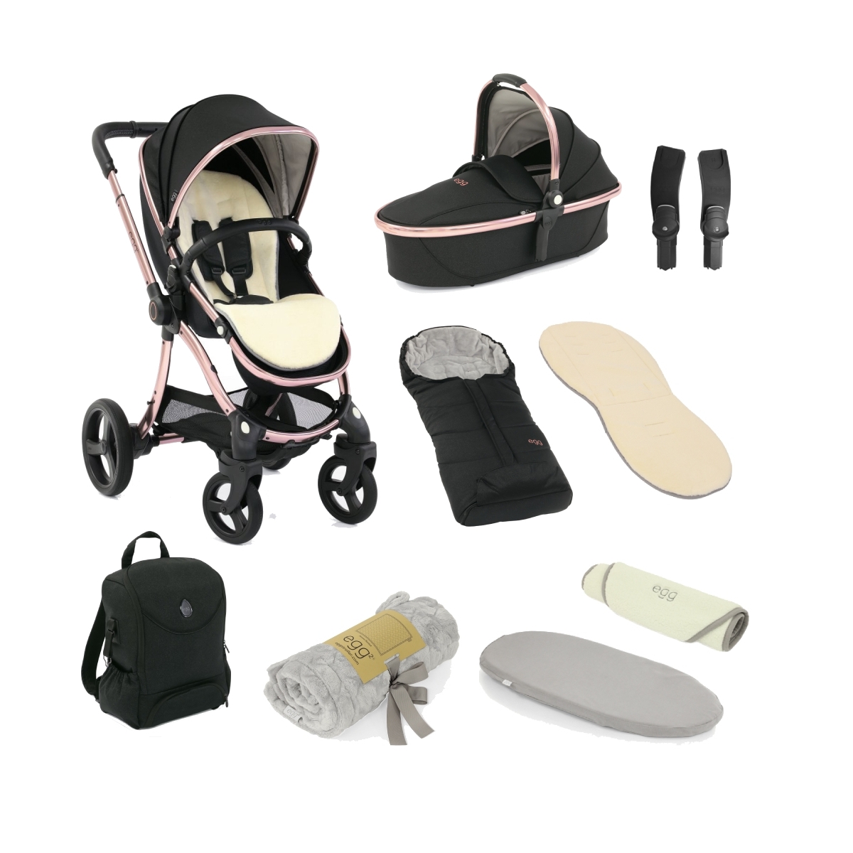 egg® 2 Special Edition 9 Piece Snuggle Bundle-Diamond Black (20 ...