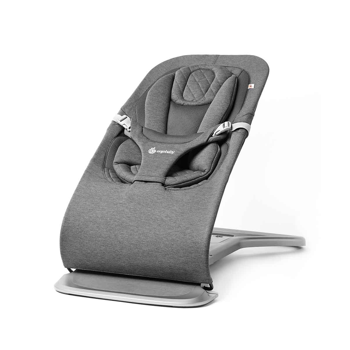 Ergobaby Evolve 3in1 Bouncer-Charcoal Grey (2022) - Everything Baby Ergobaby Evolve 3in1 Bouncer-Charcoal Grey (2022) - Everything Baby
