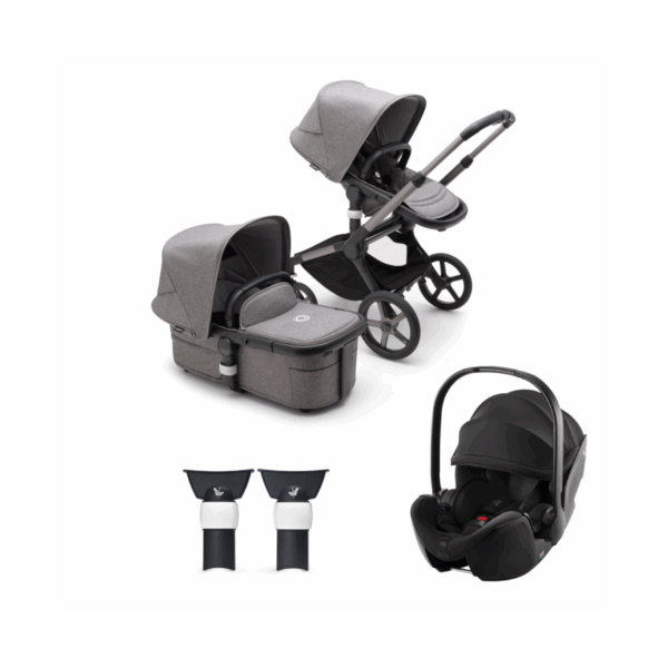 Bugaboo Fox 5 (Baby Safe 5Z) Travel System Bundle - Graphite/Gre ...
